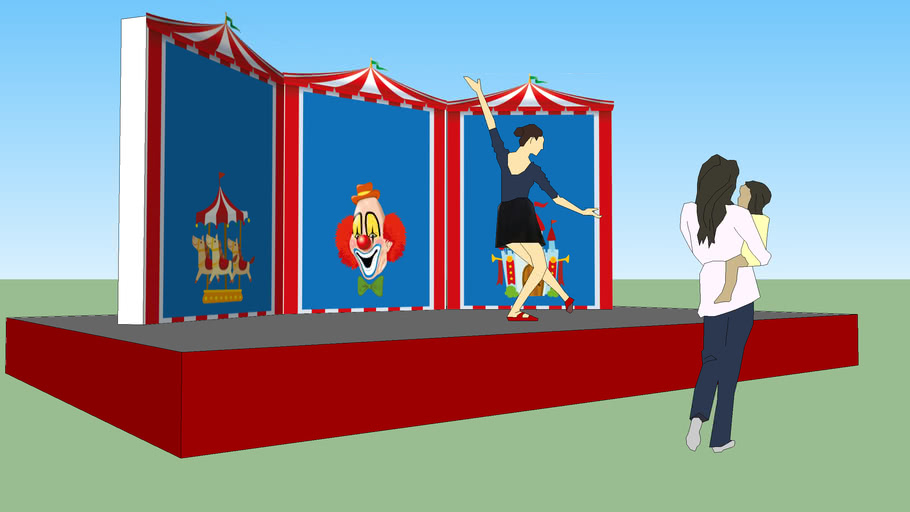 Circus Stage | 3D Warehouse