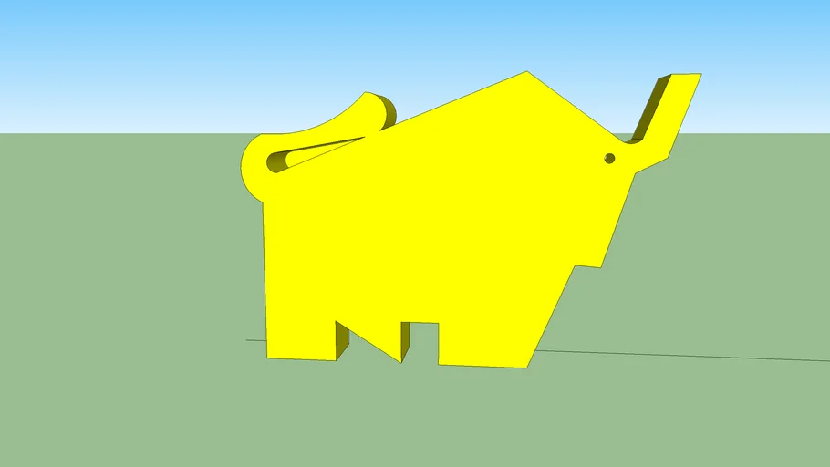 Braun Buffel | 3D Warehouse