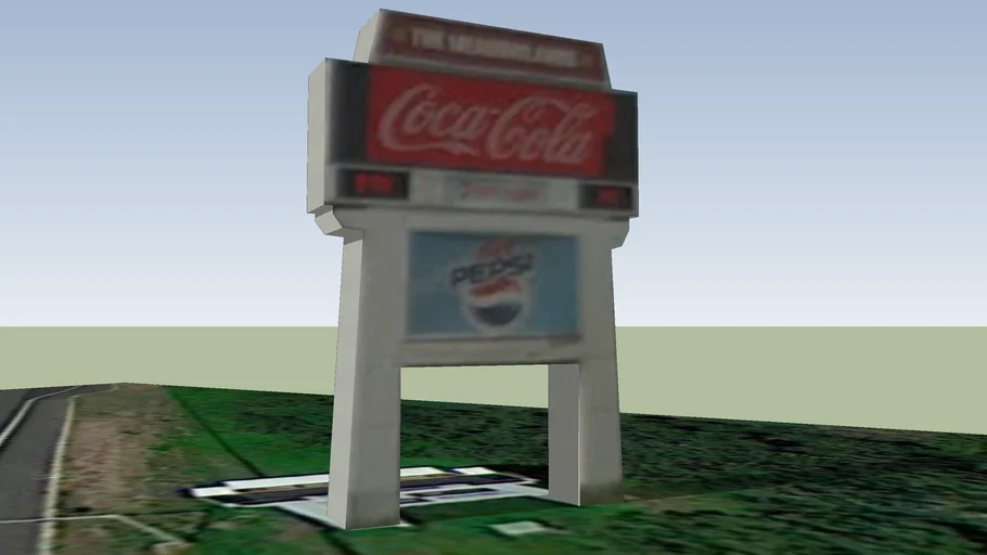 Meadowlands Sports Complex Sign | 3D Warehouse