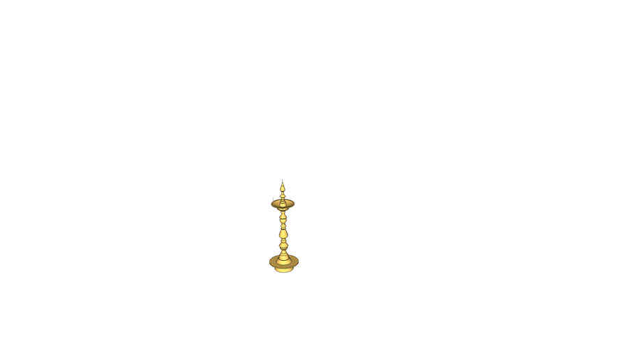 Indian oil lamp | 3D Warehouse