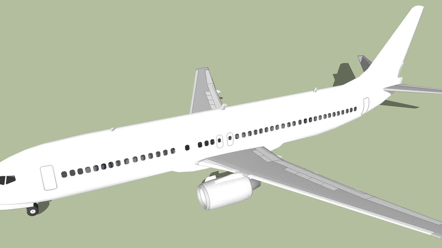 Template - Boeing 737-400 | 3D Warehouse