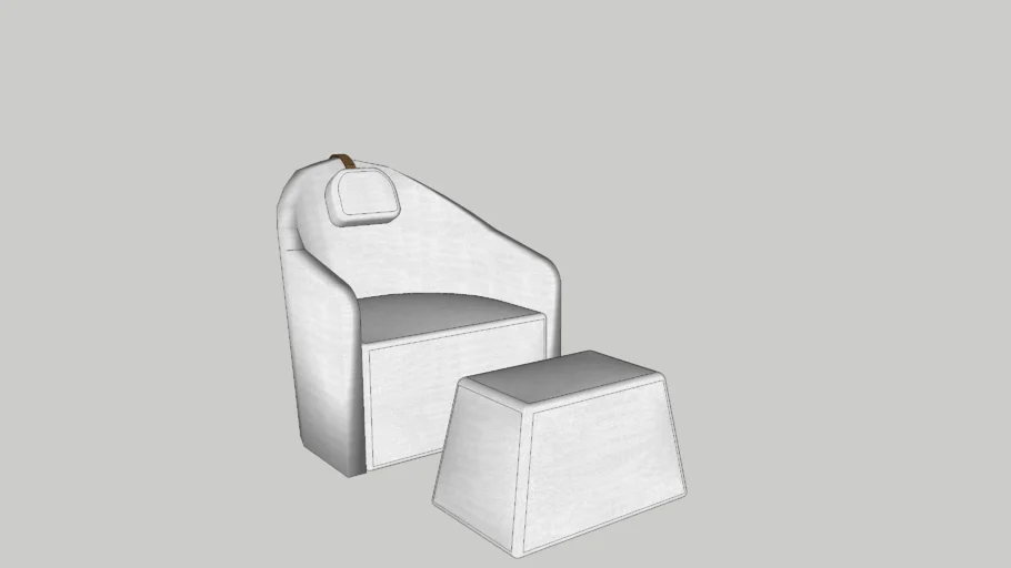 Poltrona Hill | 3D Warehouse