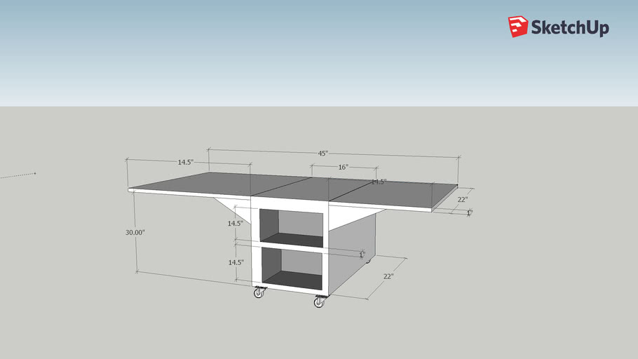 sewing table February 2020 | 3D Warehouse