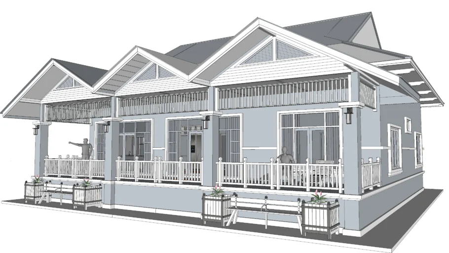 One story house 1 | 3D Warehouse