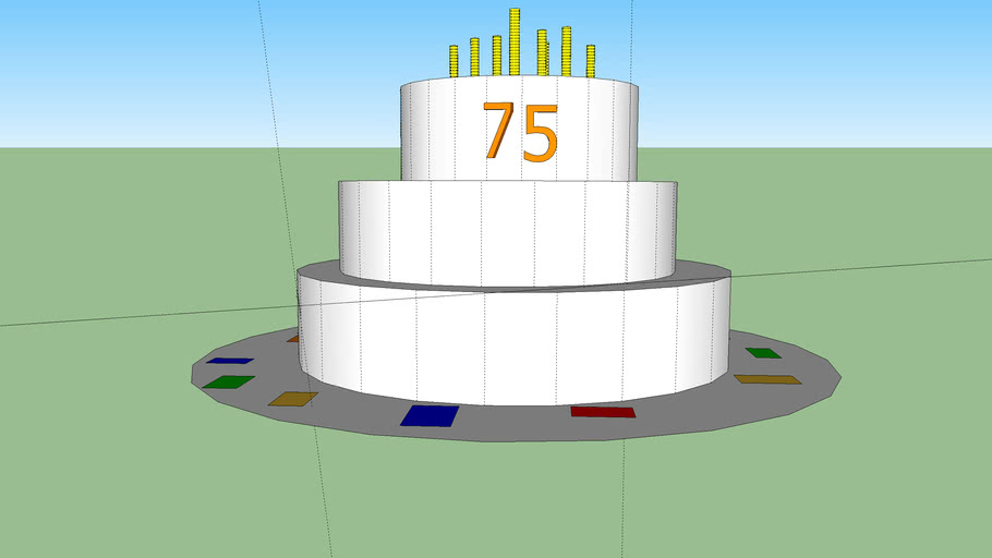 Canstruction Cake | 3D Warehouse