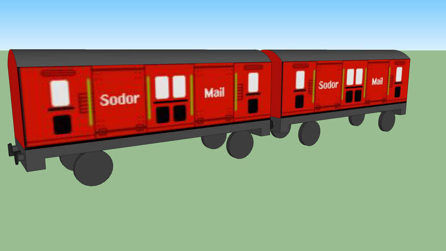 Sodor Mail Train | 3D Warehouse