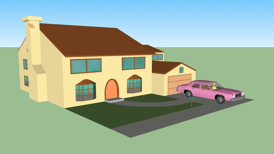 casa de los simpson | 3D Warehouse