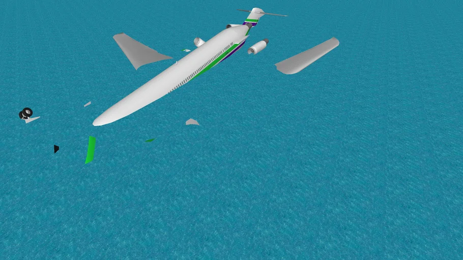 727 plane crash | 3D Warehouse