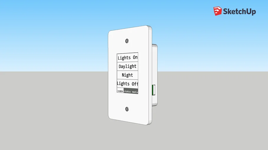 HA SwitchPlate enclosure | 3D Warehouse