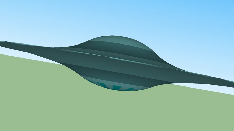 Flying Saucer #2 | 3D Warehouse