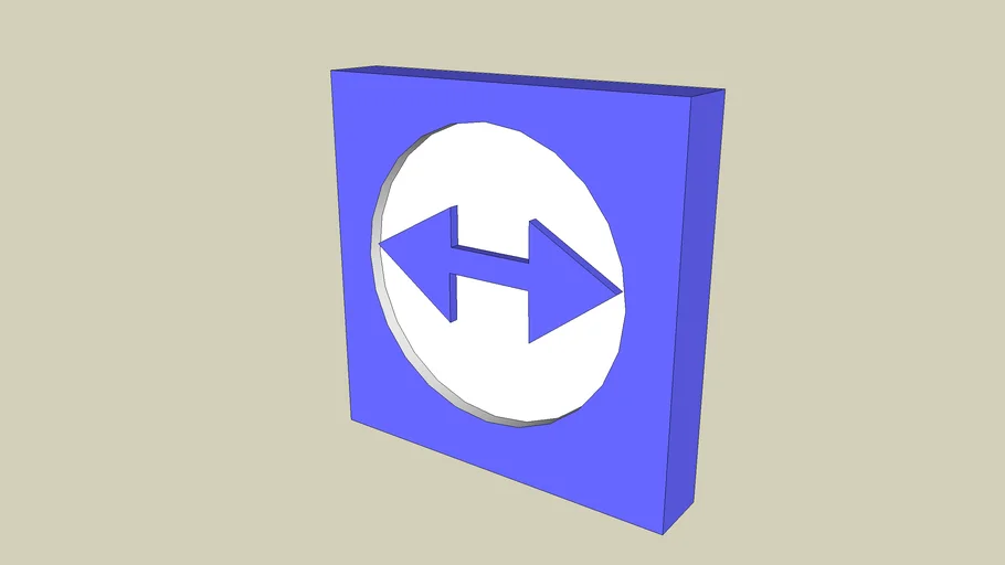 TeamViewer Logo | 3D Warehouse