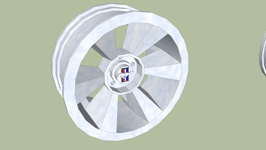 Custom Mustang Wheels | 3D Warehouse