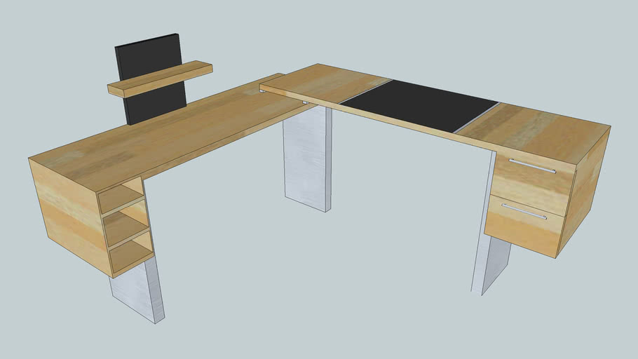 L shaped | 3D Warehouse