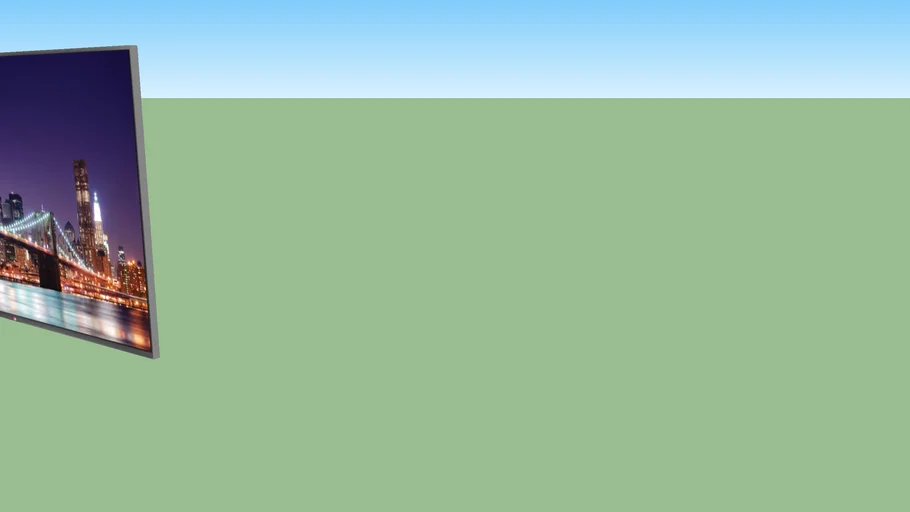 Stylishly designed LED TV 60LB561V | 3D Warehouse