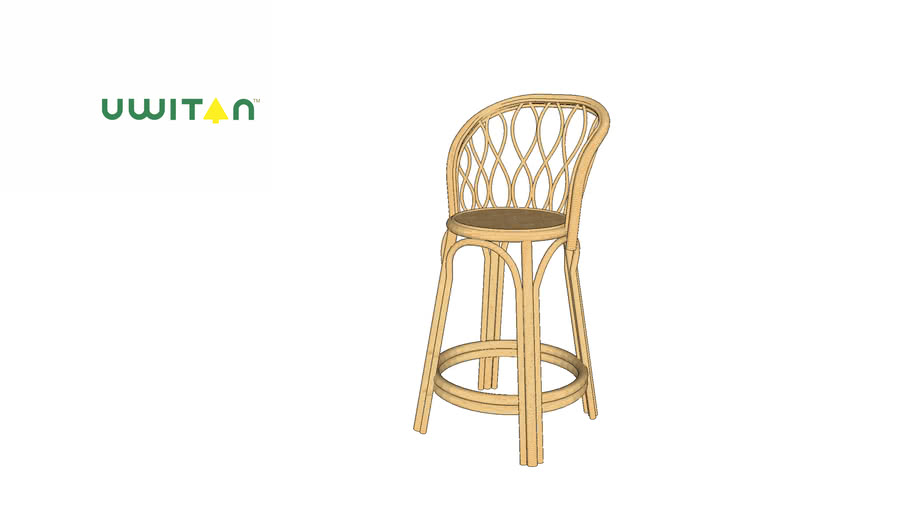 Akar High Chair UWITAN | 3D Warehouse