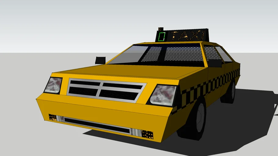 Taxi cab | 3D Warehouse