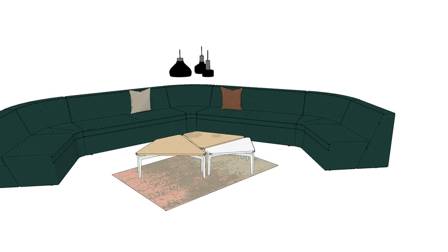 Lounge sofa | 3D Warehouse