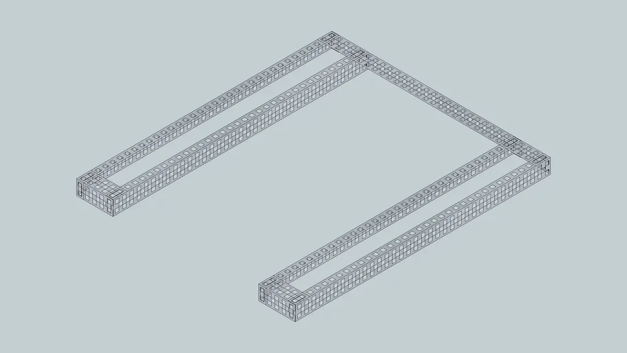 VEX U chassis | 3D Warehouse