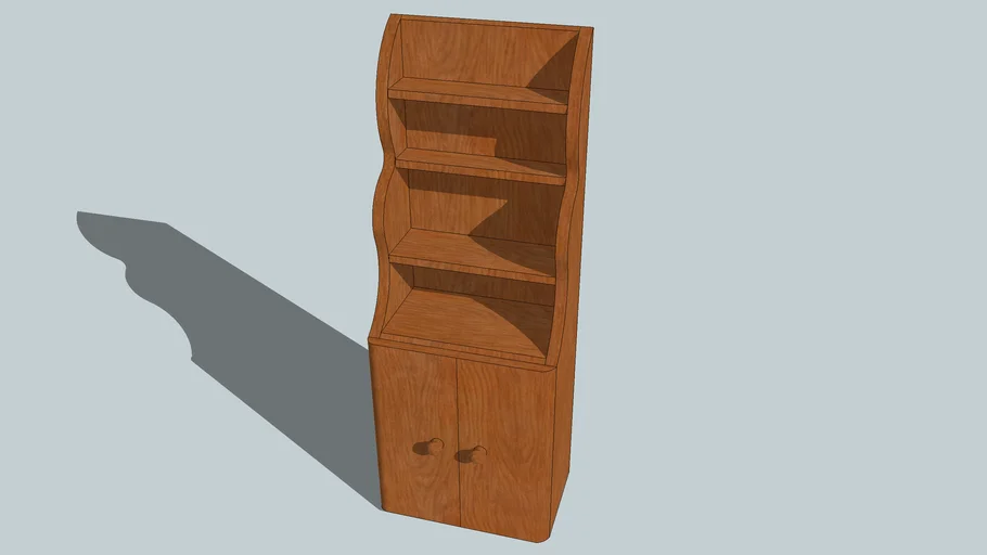 Cupboard with shelves | 3D Warehouse