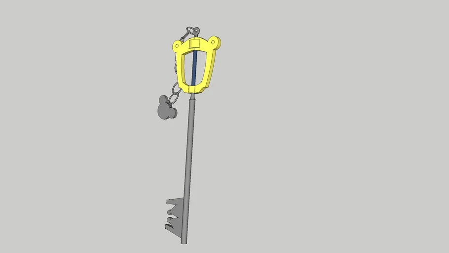 Keyblade ( Kingdom Key ) | 3D Warehouse