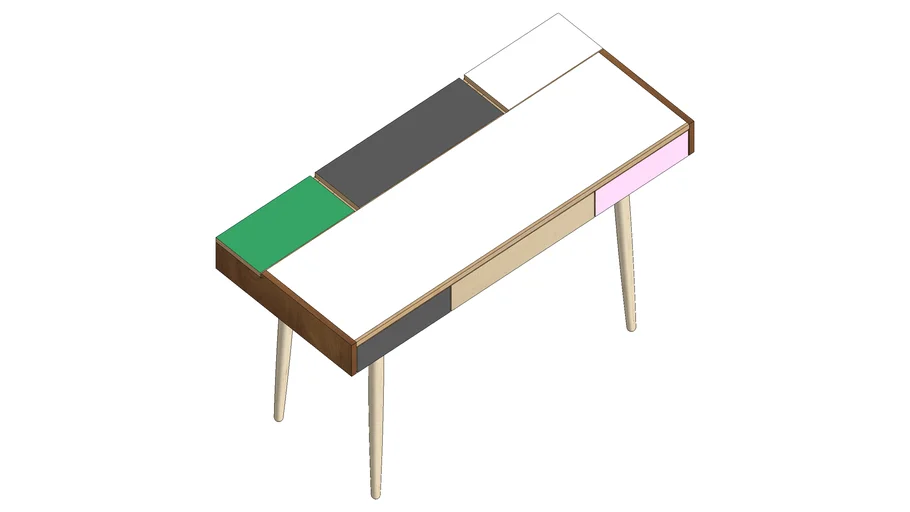 Random Desk | 3D Warehouse