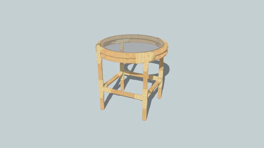 Rotan Table | 3D Warehouse
