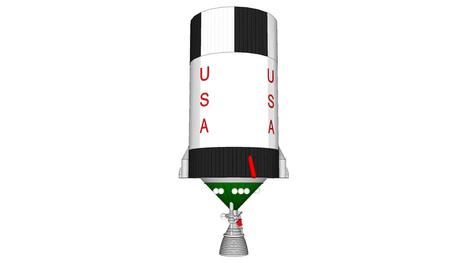 Saturn V Stage 3 | 3D Warehouse