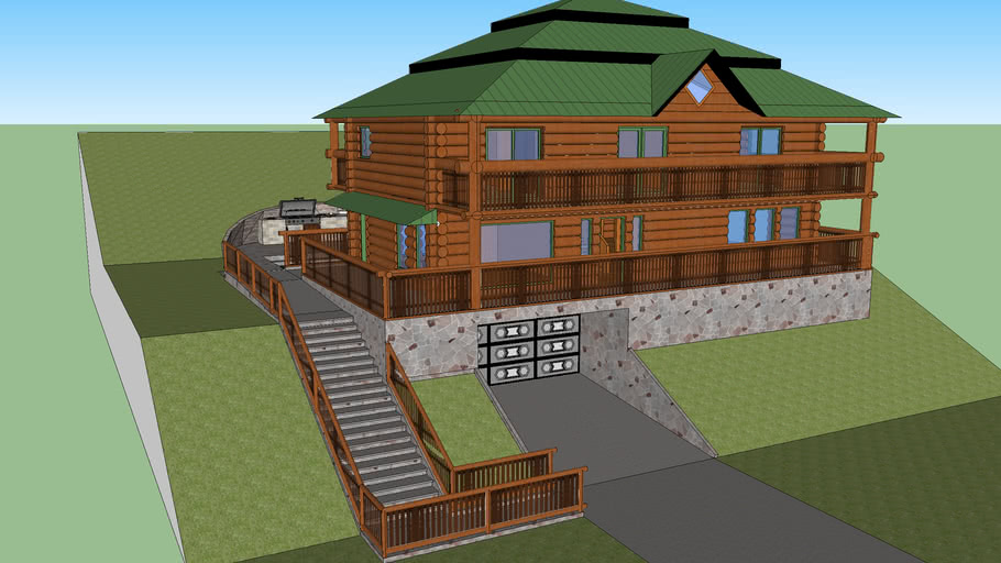Log Cabin | 3D Warehouse