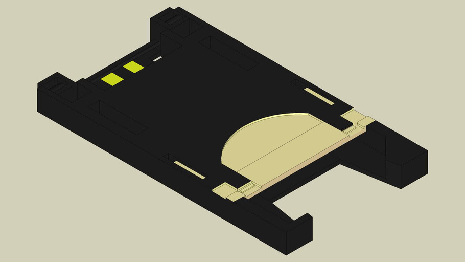 SIM card holder | 3D Warehouse