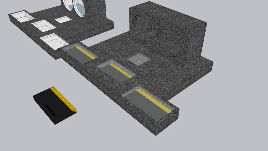Sub Box / Amp Rack | 3D Warehouse