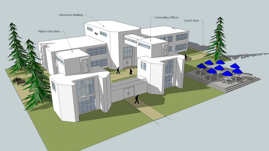 Concept High School | 3D Warehouse