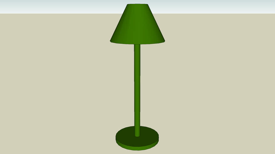 Green Lamp | 3D Warehouse