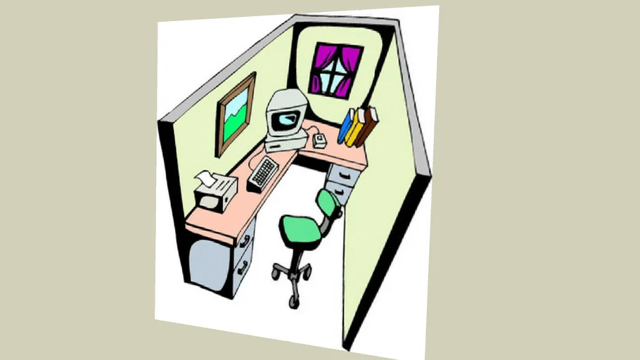 Study Room | 3D Warehouse