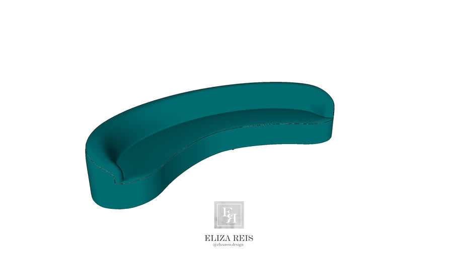 Sofa Curvo Dilan Design | 3D Warehouse