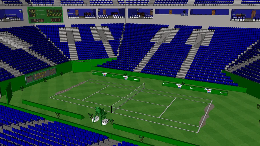 Tennis Arena | 3D Warehouse