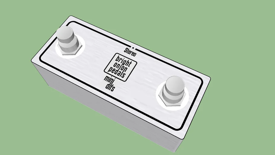 Bright Onion Stereo Footswitch | 3D Warehouse