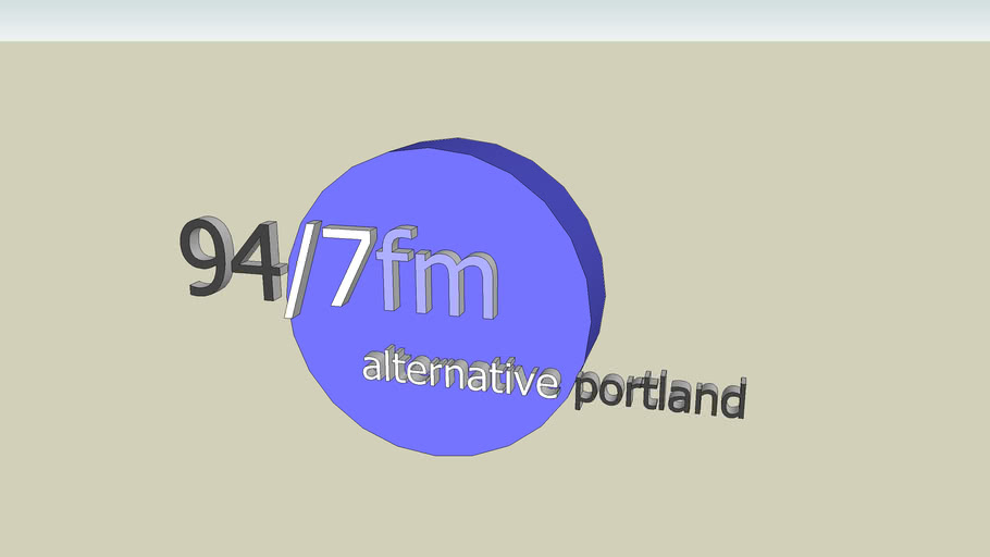 947 fm logo | 3D Warehouse