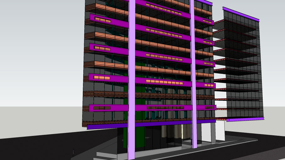 Edificio Somisa -ESTRUCTURA-Arq. Mario Roberto Alvarez | 3D Warehouse
