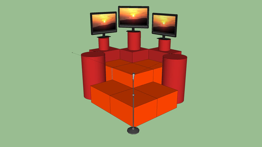 Small Stage | 3D Warehouse