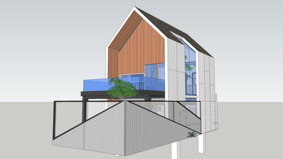 Final Desgn Alternatif Atap | 3D Warehouse