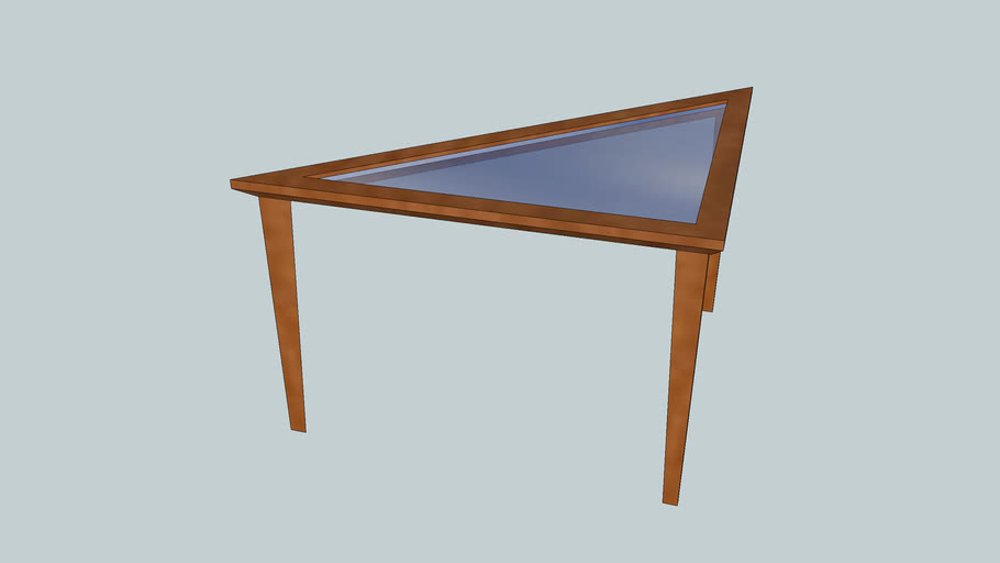 table basse triangle | 3D Warehouse