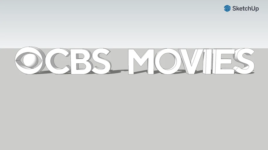 CBS Movies Logo | 3D Warehouse