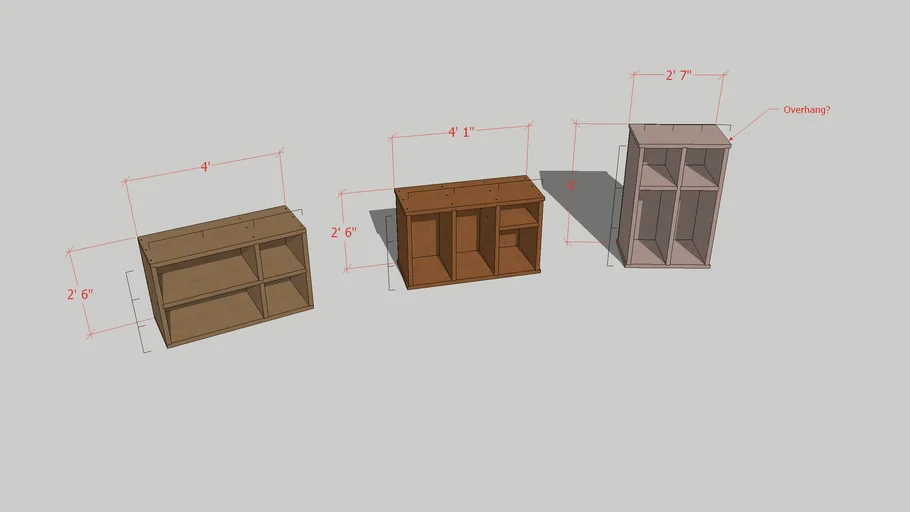 Moonwater Lodge Cubbies | 3D Warehouse