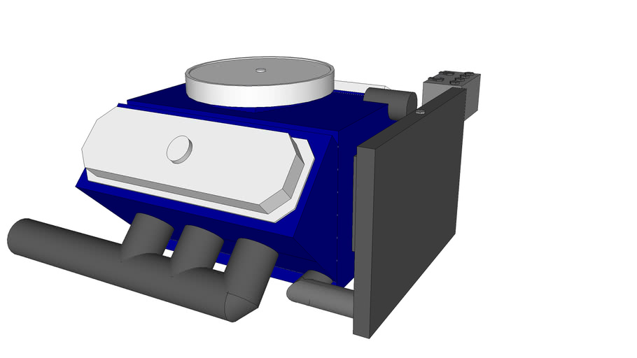 V6 engine | 3D Warehouse