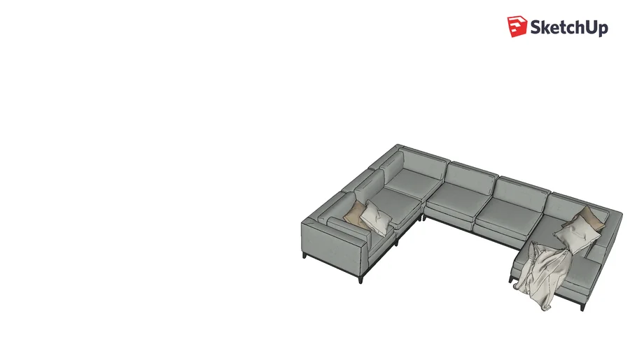 sofa for small flat | 3D Warehouse