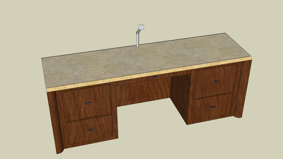 Executive Desk | 3D Warehouse