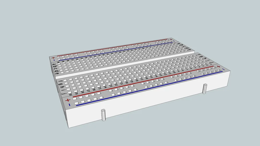 Breadboard 30 x 2 x 2 | 3D Warehouse