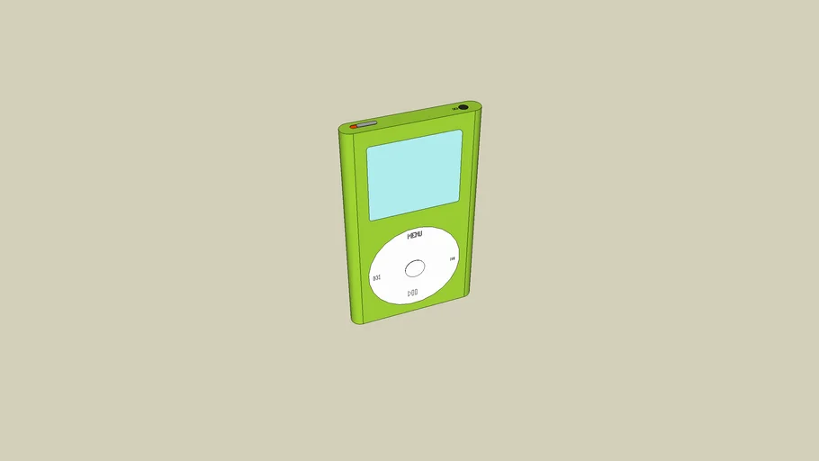 ipod mini | 3D Warehouse