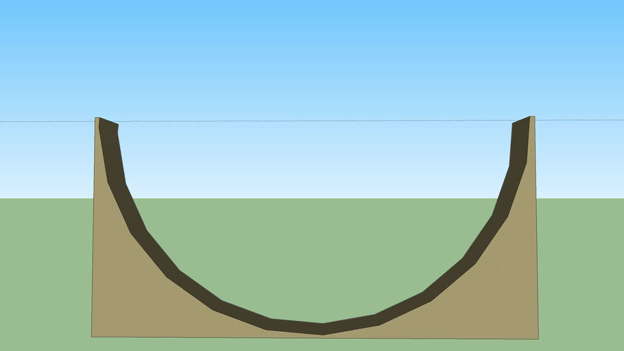 EXTREME half pipe | 3D Warehouse