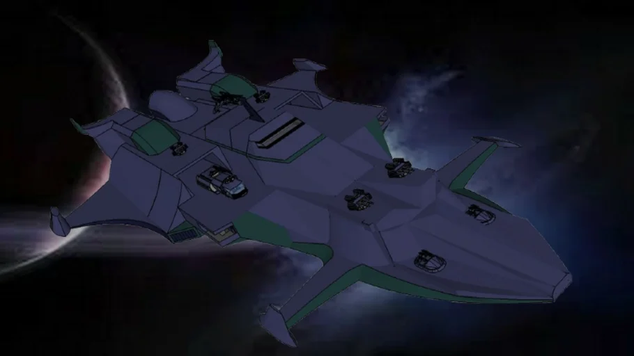 EBS Volcano - Escort space ship 'Murdoch' class. | 3D Warehouse